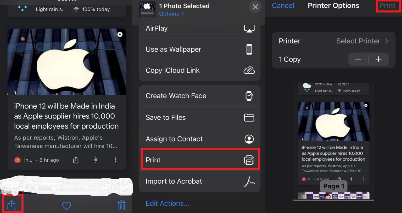 How to Print A File from an iPhone or Apple iPad [Guide]