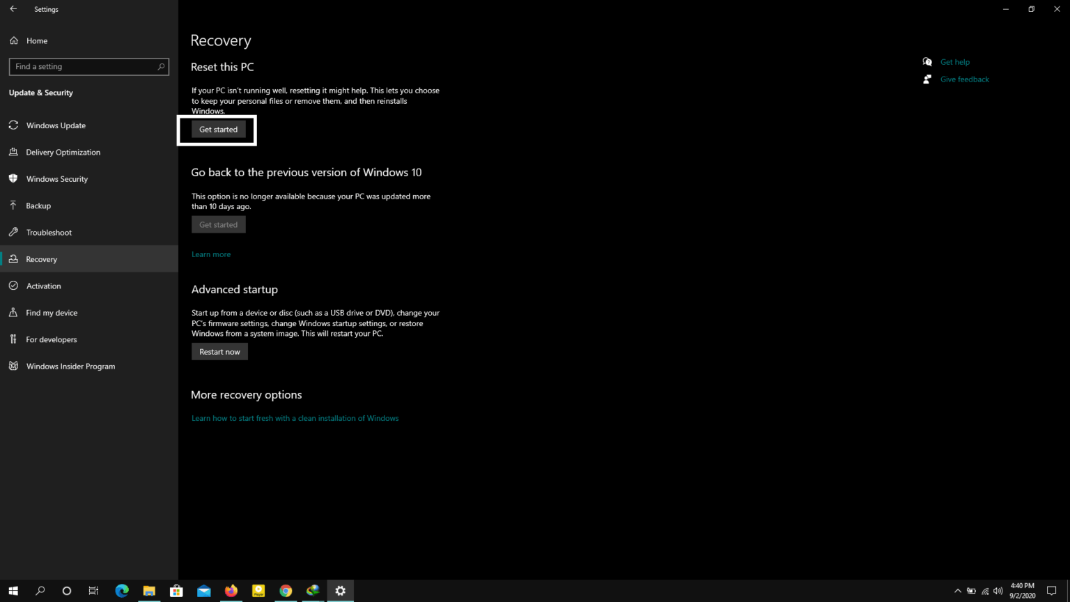 How to Fix File System Error 1073741515 in Windows 10