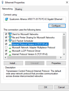 How to Fix If Ethernet Connection Not Working on Windows 10