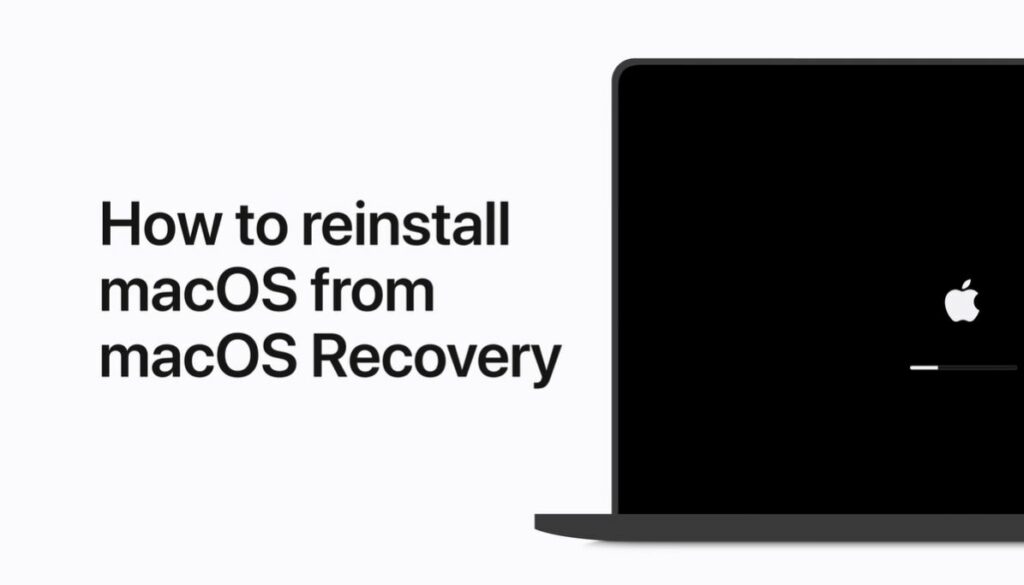 How to Reinstall macOS from macOS Recovery