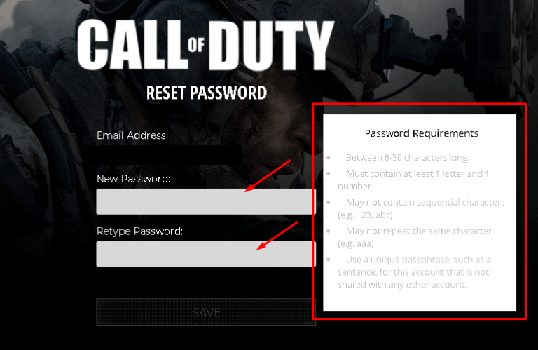 How to Change Activision Account Password