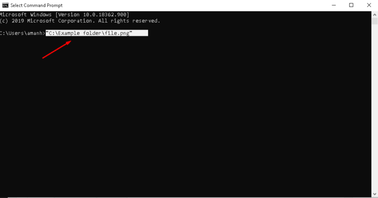 CMD Guide: Open Any File or Folder using Command