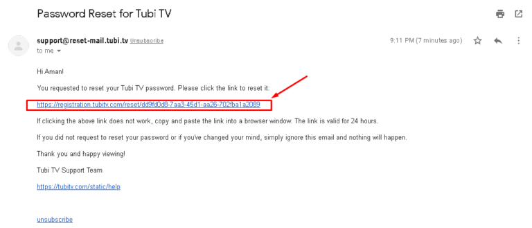 How to Reset Passwords on Tubi TV?