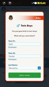 How to Have Twins and Triplets in the BitLife Game