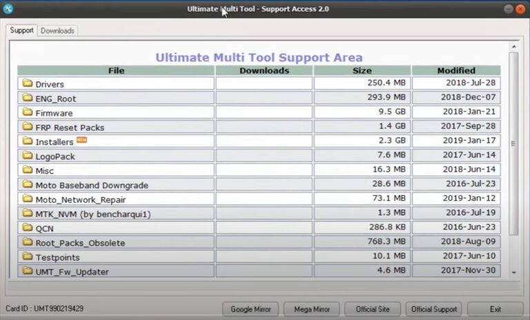 Download UMT Support Access 2.0 - Official Updated Version 2023