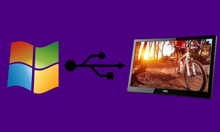 Fix AOC USB Monitor Not Working On Windows 10