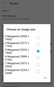 How To Change Your Photo’s Resolution In PicsArt