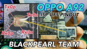 Oppo A92 CPH2059 ISP EMMC PinOUT | Test Point | EDL Mode 9008