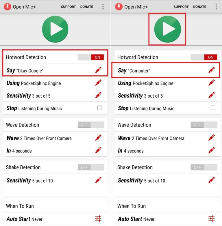 How to Change OK Google Command to Something Else