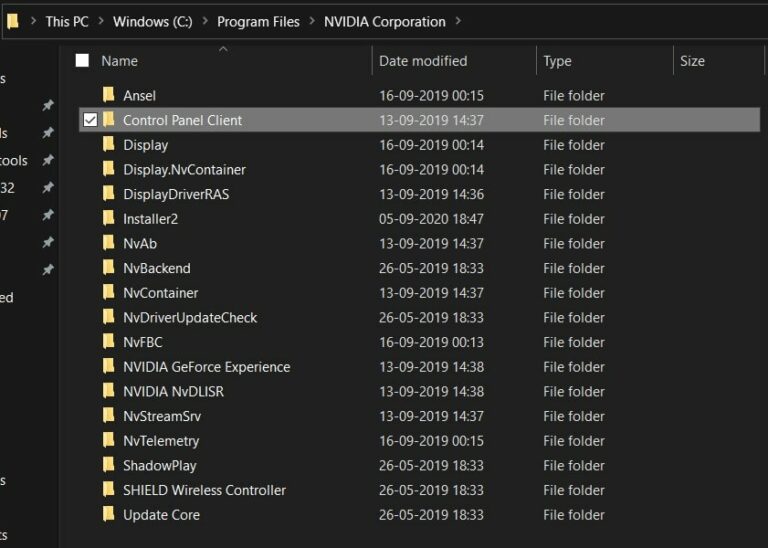 How to Fix NVIDIA Control Panel not showing In Windows 11/10
