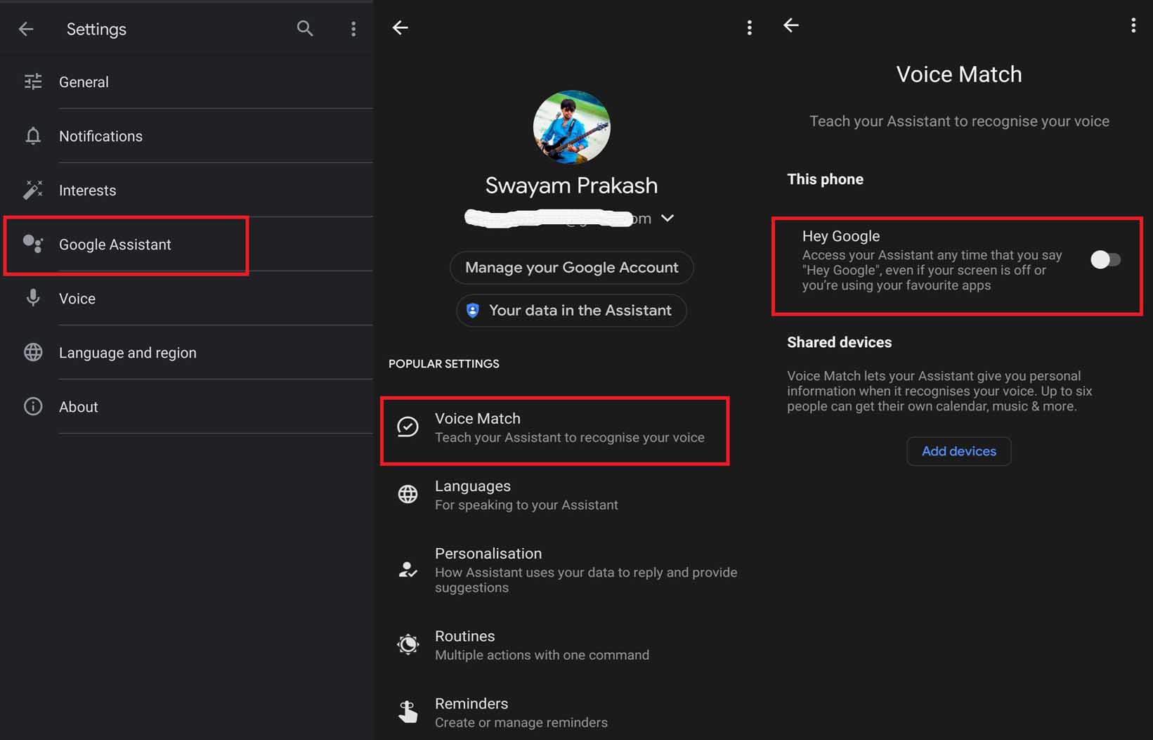 How to Change OK Google Command to Something Else