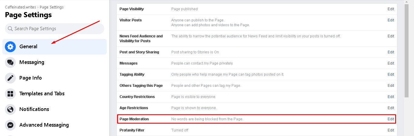 How To Disable Comments on a Facebook Page