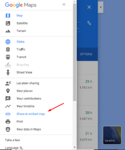 How to Export Google Maps Route Data