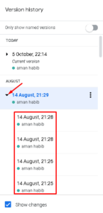 How To Track Changes In Google Docs, Sheets or Slides
