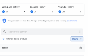 How to Delete all Activity from Google | Delete Entire History