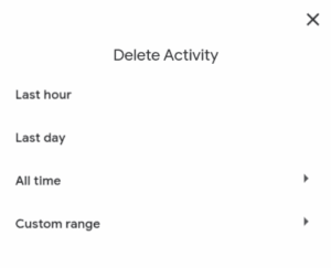 How to Delete all Activity from Google | Delete Entire History