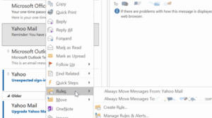 How to Automatically Move Emails to a Folder in Outlook