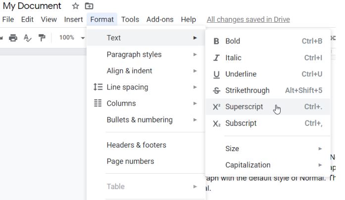How To Type Subscript On Chromebook