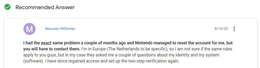 Fix: Nintendo Account 2-Step Verification Code Not Working