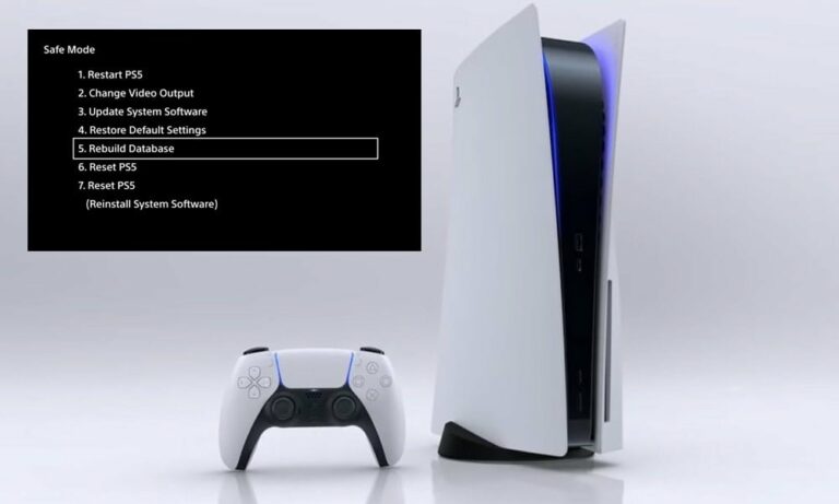 How To Rebuild the Database On PlayStation 5 (PS5)