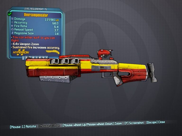 Borderlands 2 All Weapon and Items List : Detailed Guide