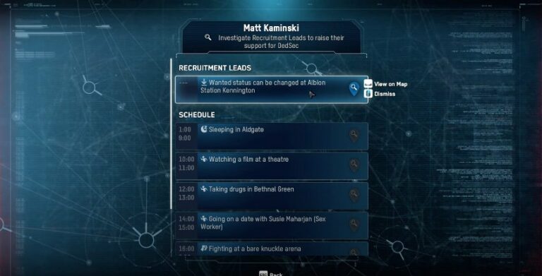 What is the Watch Dogs: Legion Deep Profiler?