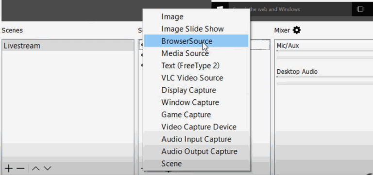 How To Add Live Subscriber Count To OBS Stream Cropped