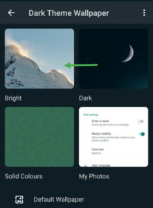 How to Pick Different Chat Wallpapers for WhatsApp's Light and Dark Theme