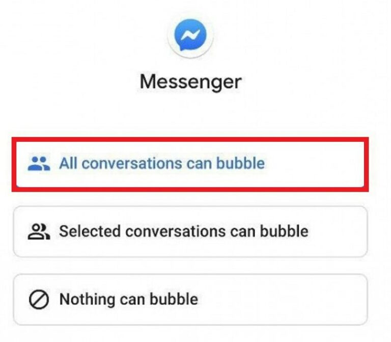 How To Enable Or Disable Chat Heads In Facebook Messenger Android 11 7567