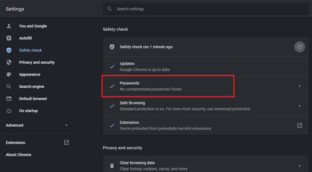 How to Detect Weak Passwords Using Google Chrome