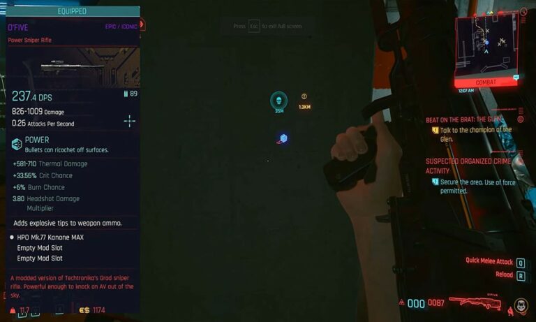 Best Sniper Rifles In Cyberpunk 2077