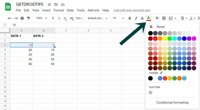 How to Sort or Filter Cells and Columns by Color in Google Sheets