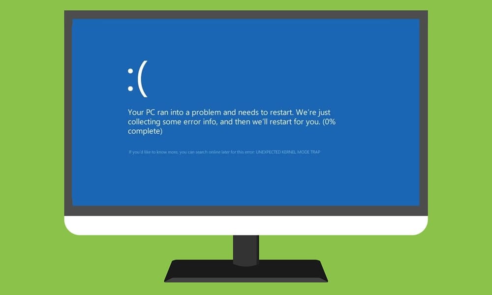 How to Fix UNEXPECTED KERNEL MODE TRAP error in Windows 10 How to Fix UNEXPECTED KERNEL MODE TRAP error in Windows 10