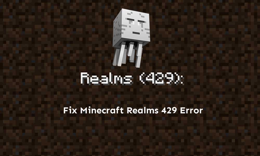 Fix: Minecraft Realms Error Code 429 Fix: Minecraft Realms Error Code 429