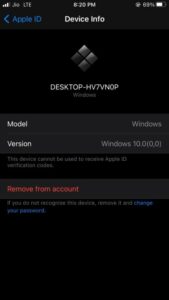 How to Remove a Trusted Device from Your Apple ID