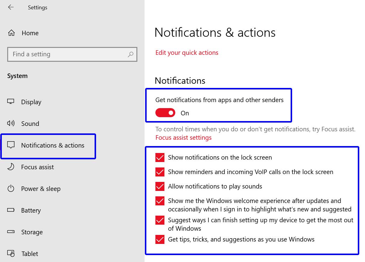Fix: Notifications Banners Not Showing on Windows 10