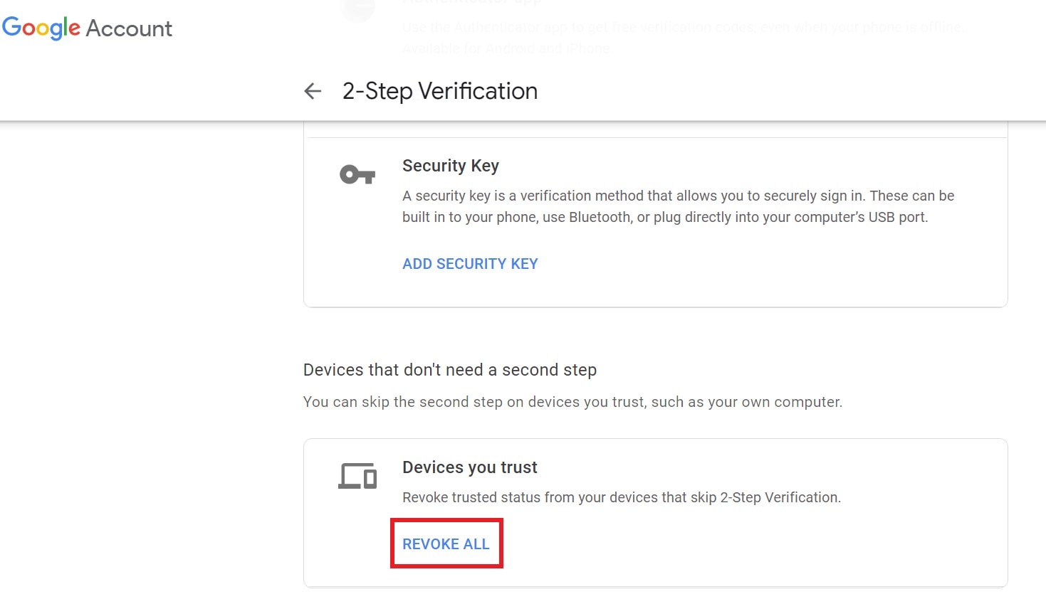 How to Remove Trusted Devices from Google Account How to Remove Trusted Devices from Google Account