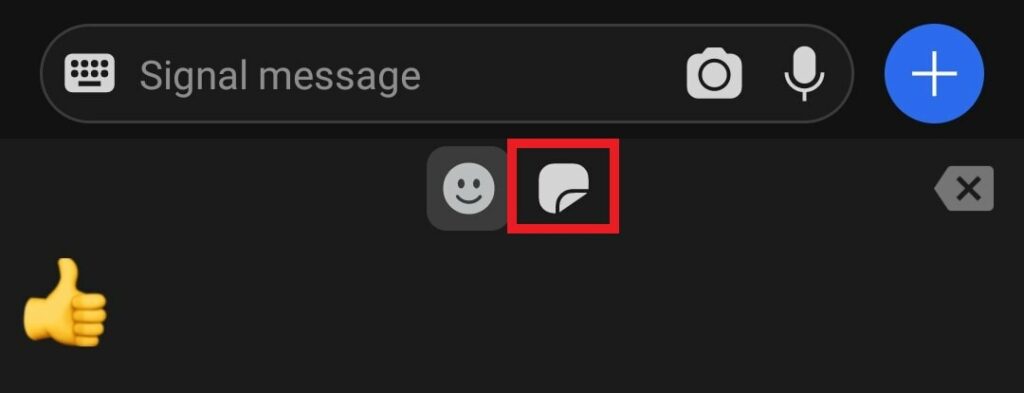 How to Use Sticker Packs in Signal Messaging App