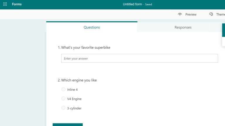 How to Create and Use Microsoft Forms for Survey, Quiz and more