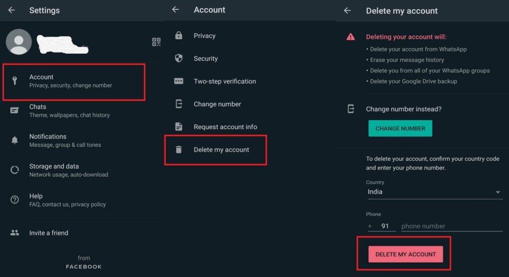 How to Delete Your WhatsApp Account on Android, iOS, and KaiOS