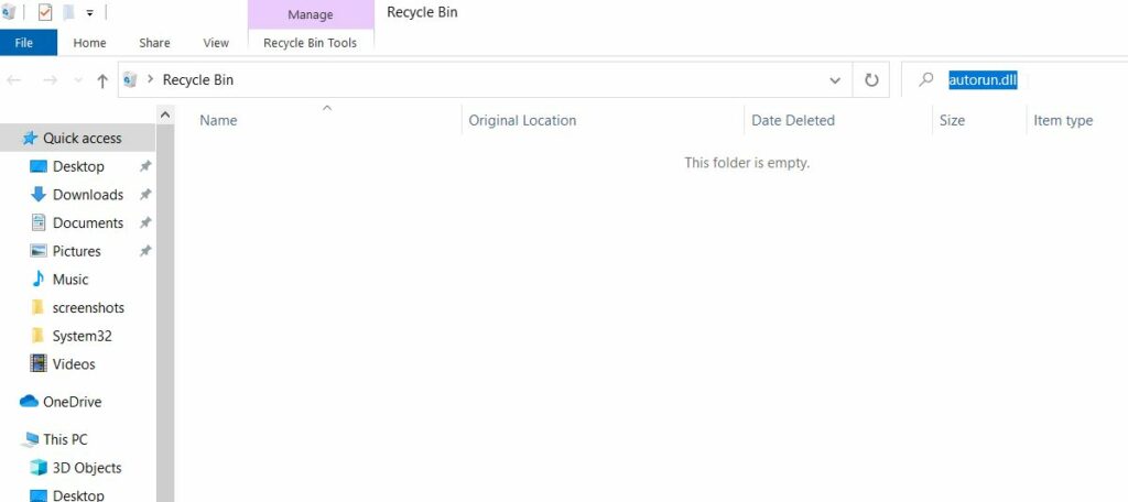 Fix: autorun.dll errors on Windows 10