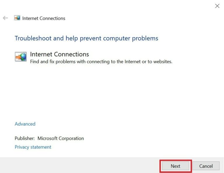 How To Run Windows Network Diagnostics In Windows 10