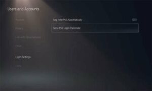 How To Password Protect Your User Account on PS5?