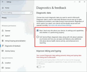 How to Enable or Disable Force Diagnostic Data Collection in Windows 10