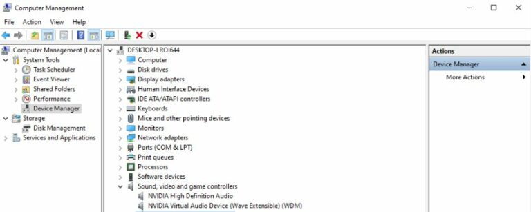 Fix: NVIDIA High Definition Audio Not Plugged In Error