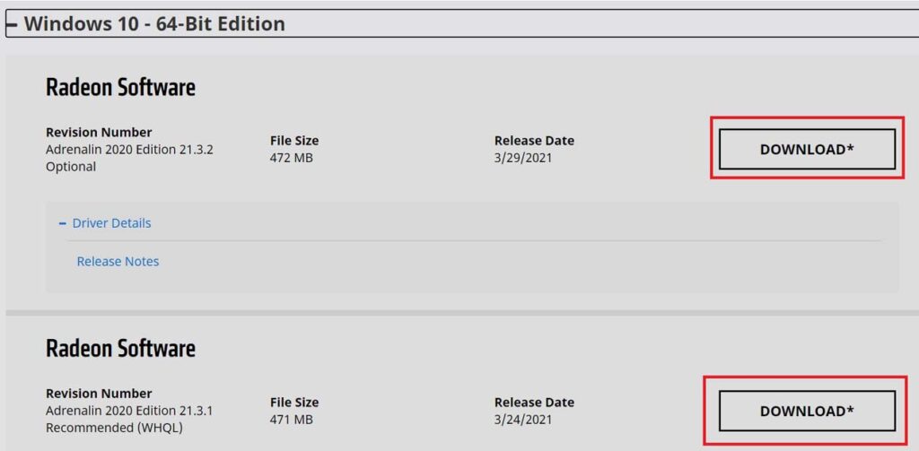 Download AMD RX 6900 XT Driver for Windows 7,8,10