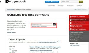 Download and Install Toshiba Satellite Drivers on Windows