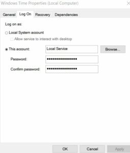 Fix: Time synchronization failed with time.windows.com