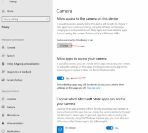 Fix: Dell Camera Not Working in Windows 10