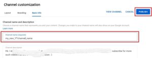 Change YouTube Channel Name Without Changing Google Account Name